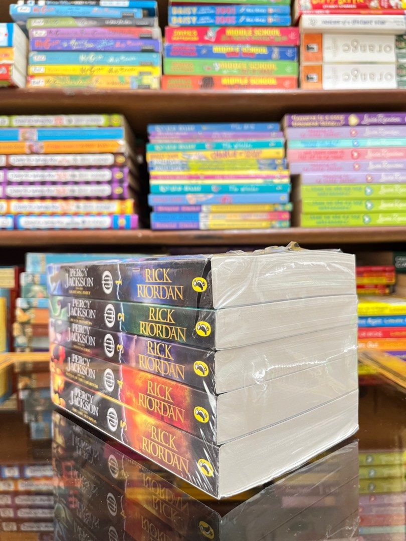 Percy Jackson and the Olympians Complete Collection, Hobbies & Toys ...