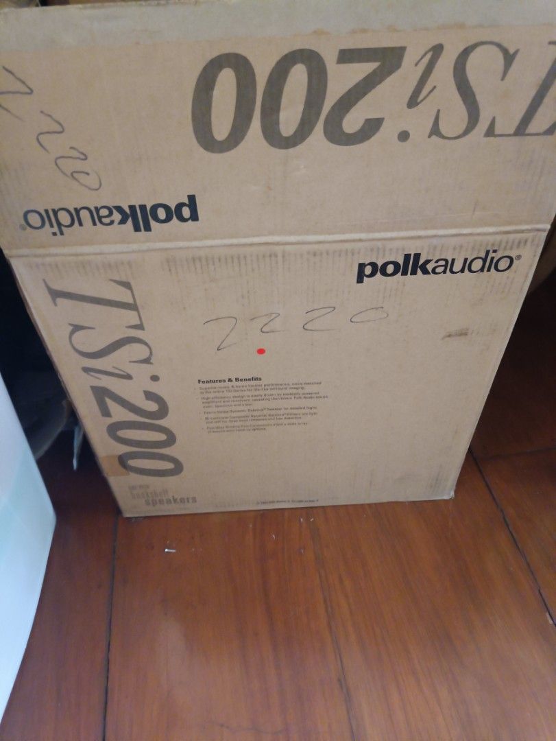 Polk Audio TSi200 Bookshelf Speakers, Audio, Soundbars, Speakers ...