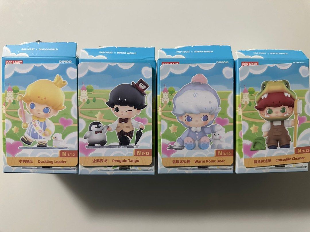 Popmart Dimoo Animal Kingdom, Hobbies & Toys, Toys & Games on Carousell