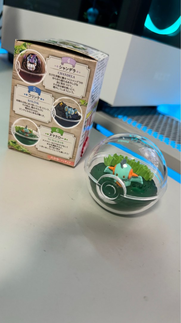 [POPMART] [POKEMON] Pokémon terrarium collection Marshstomp on Carousell