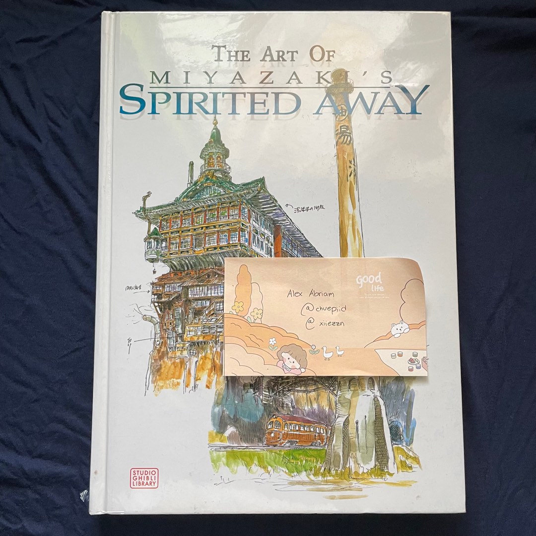 PRELOVED BOOKS (Spirited Away Artbook, Daughter of the Moon Goddess ...