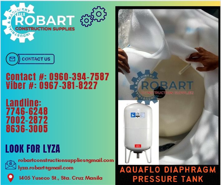 Pressure Tank Superflo Series, Commercial & Industrial, Construction ...