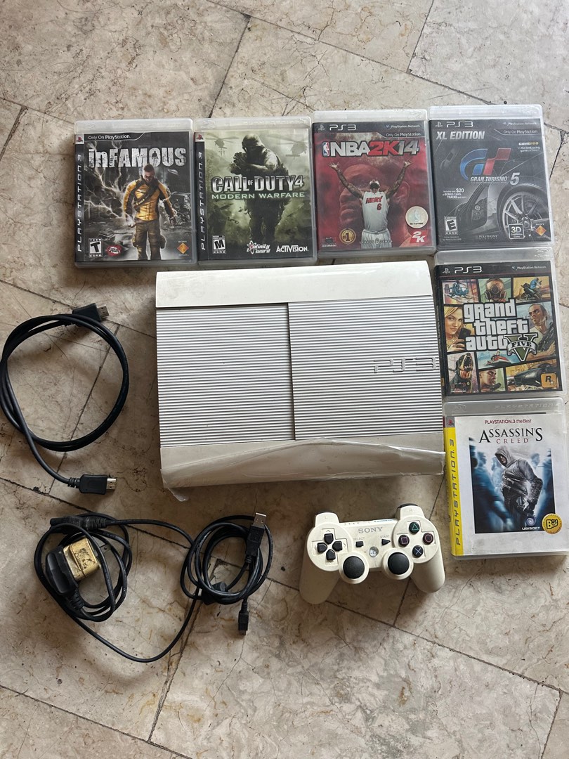Ps3 super slim 500gb, Video Gaming, Video Game Consoles, PlayStation on ...