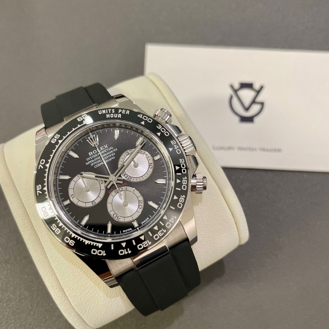 全新Rolex Daytona 126519 Black, 名牌, 手錶 - Carousell