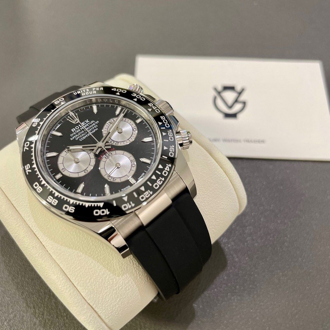全新Rolex Daytona 126519 Black, 名牌, 手錶 - Carousell