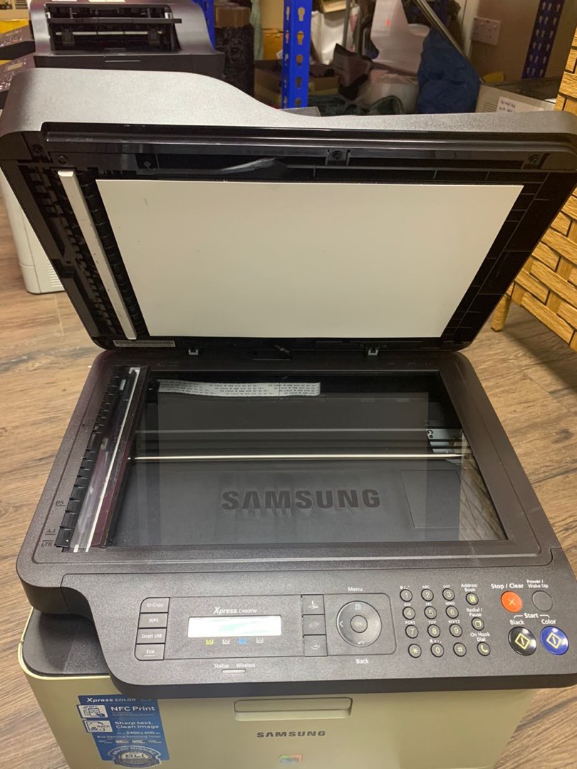 Samsung Xpress SL-C460FW Color Laser Multifunction Printer, Computers ...