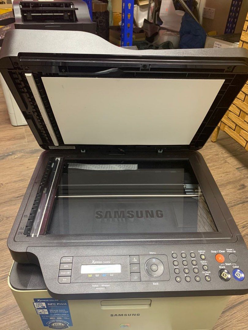 Samsung Xpress SL-C460FW Color Laser Multifunction Printer, Computers ...