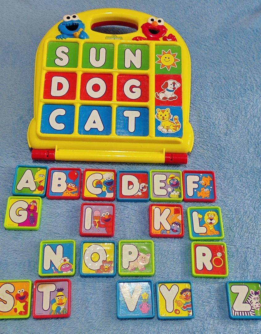 Sesame Street ABC Desk Fisher Price|| bukan brand mattel, ELC, leapfrog ...