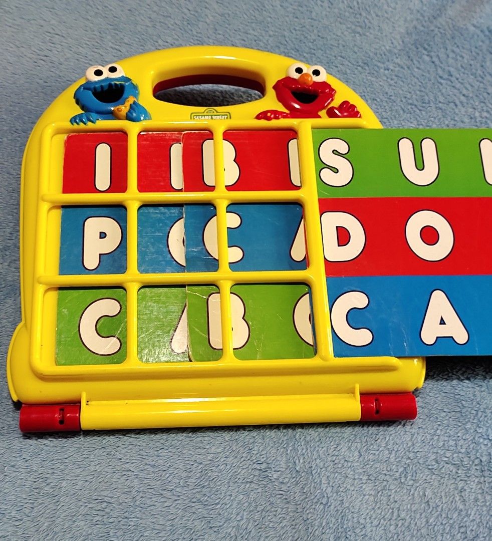 Sesame Street ABC Desk Fisher Price|| bukan brand mattel, ELC, leapfrog ...