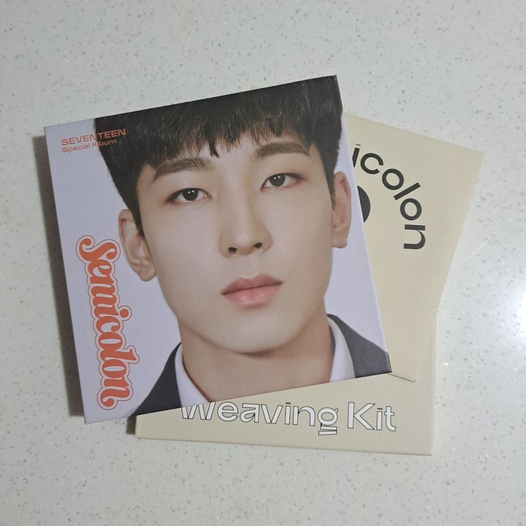 [SET] Seventeen Semicolon Album - Wonwoo Digipack w/ minicard inclusions, Hobbies & Toys ...