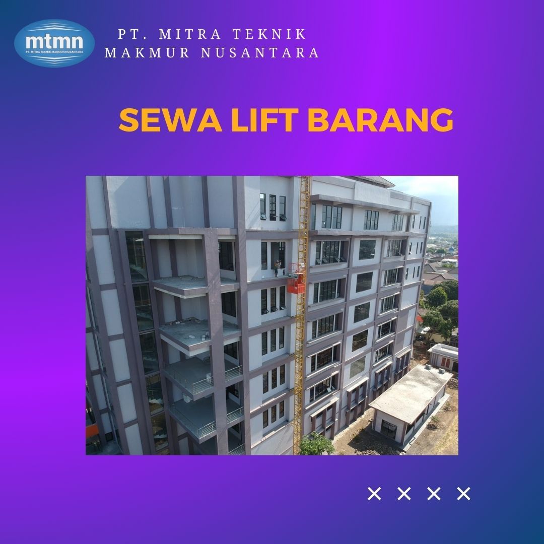 SEWA LIFT BARANG BLITAR | ALIMAK | LIFT MATERIAL | LIFT PROYEK ...