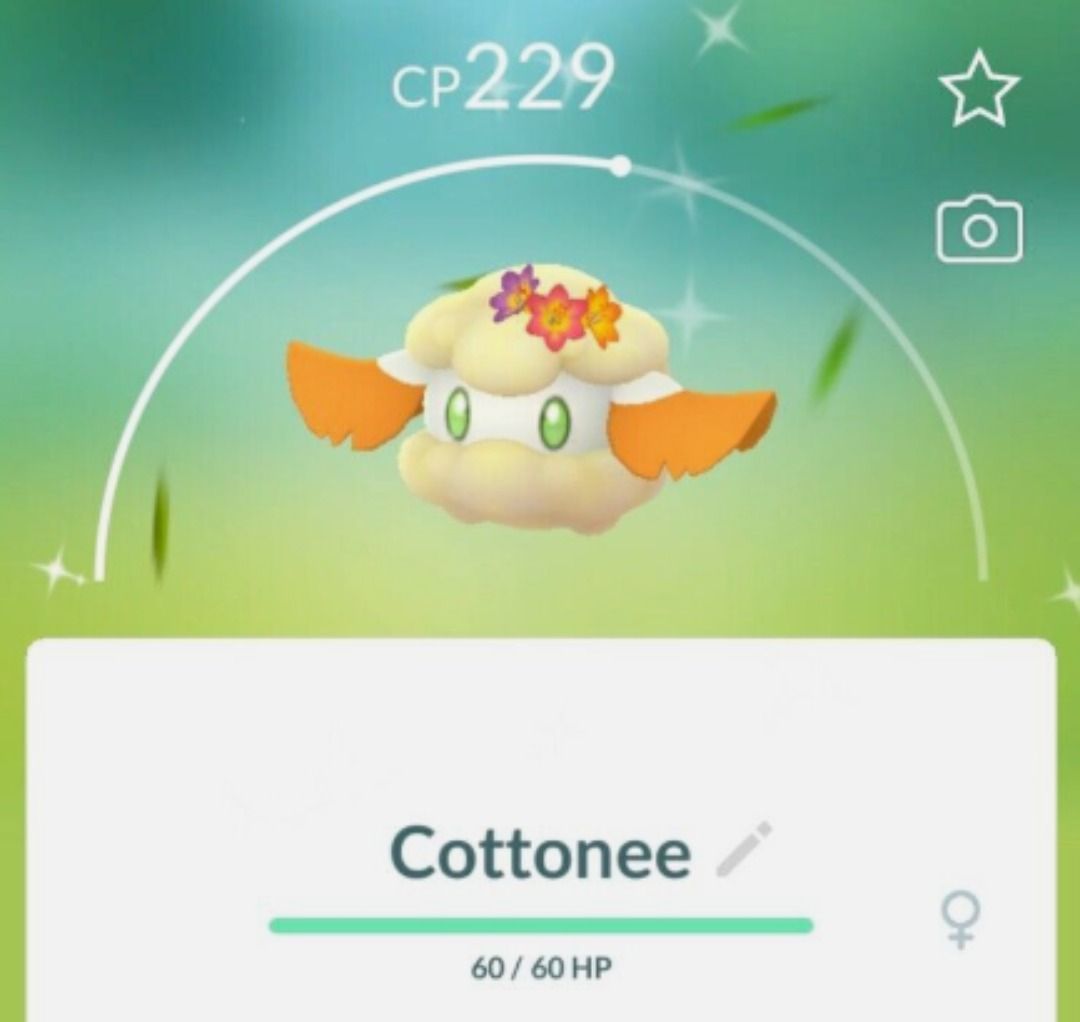 cottonee evolution shiny