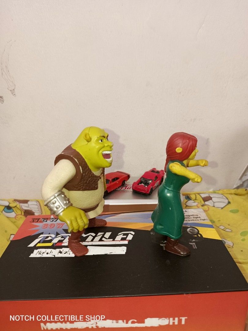 Shrek and Fiona Dreamworks McDonald's Figurine 4inch P160 both, Hobbies ...