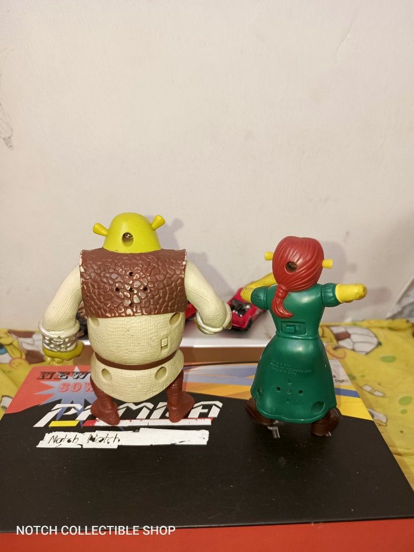Shrek and Fiona Dreamworks McDonald's Figurine 4inch P160 both, Hobbies ...