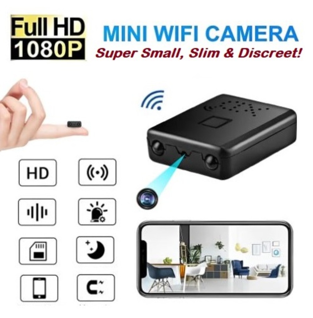 Super Mini & Discreet! 1080p HD IP Wifi Hidden Camera | CCTV Security ...