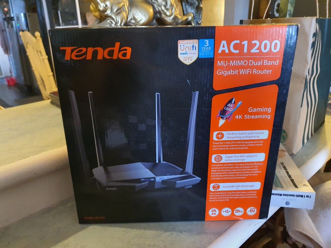 Tenda AC1200 router, Computers & Tech, Parts & Accessories, Networking ...