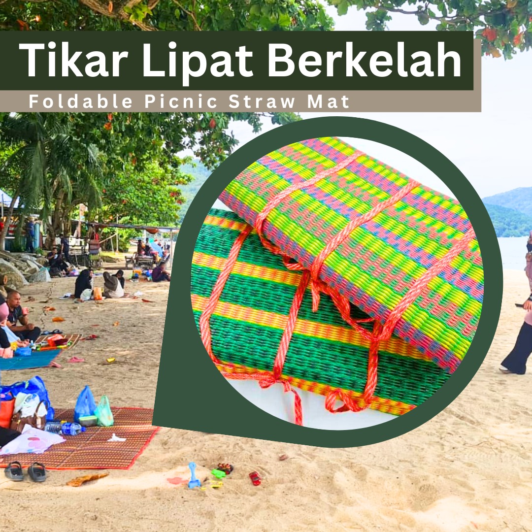 Tikar Lipat Serbaguna Berkelah Picnic, Furniture & Home Living, Home ...