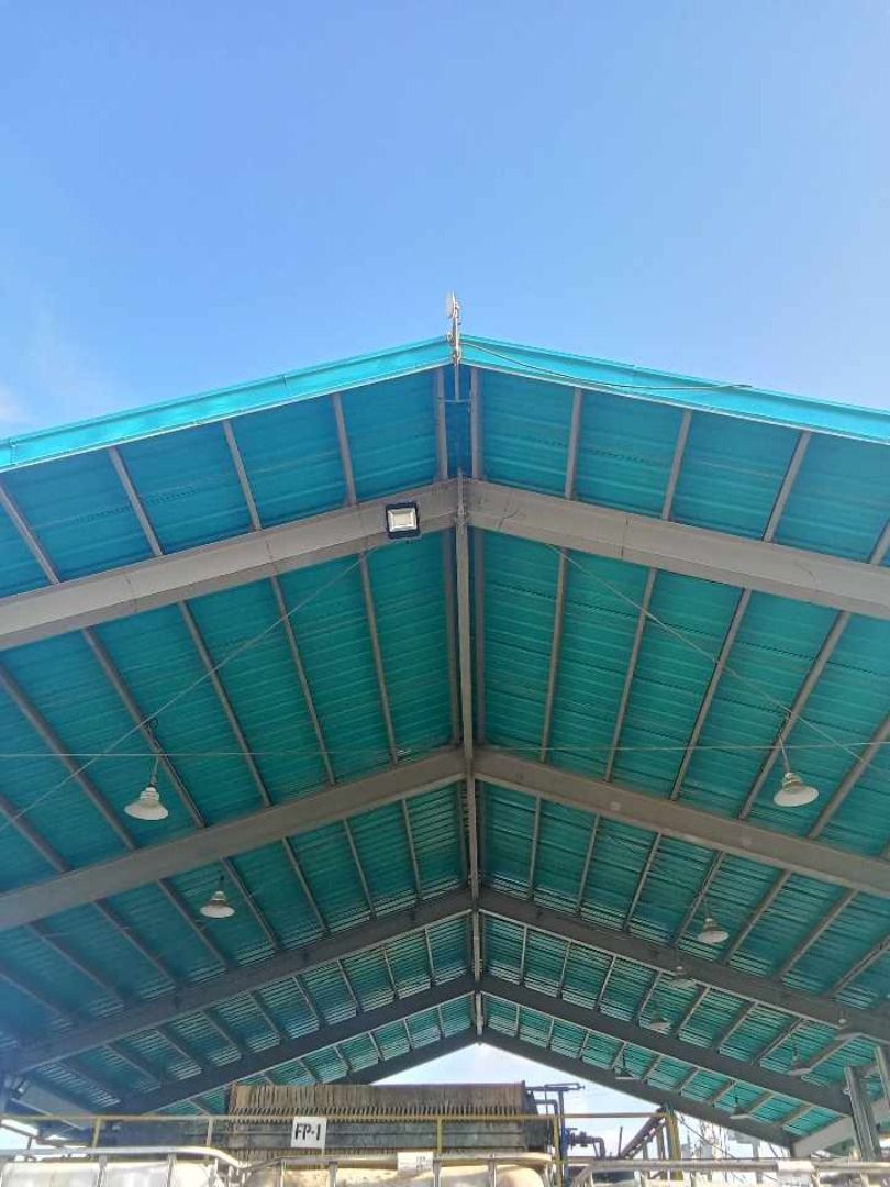 UPVC thermoplastic non brittle roof, Commercial & Industrial ...
