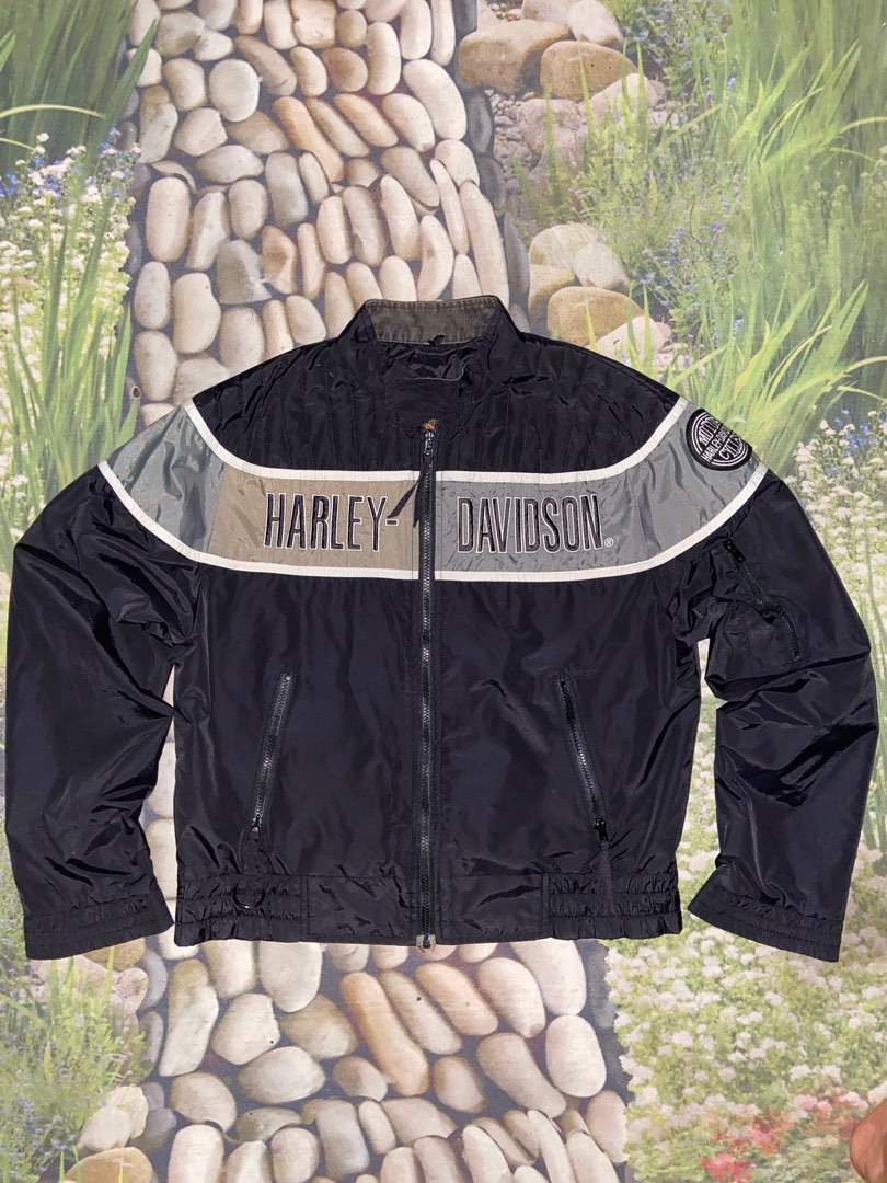 VINTAGE HARLEY DAVIDSON RACING MOTORCYCLE WINDBREAKER JACKET, Men's ...
