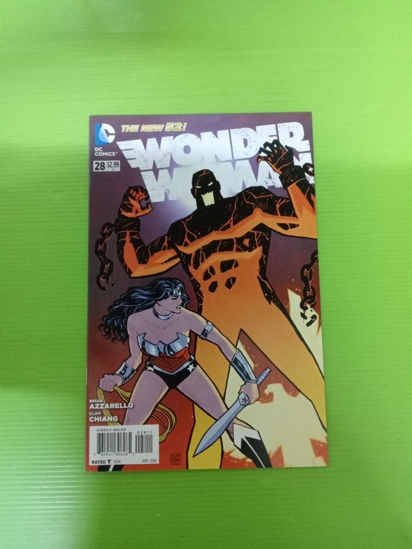Wonder Woman #28 ( Cliff Chiang - Cover Art ) DC Comics, Hobbies & Toys ...