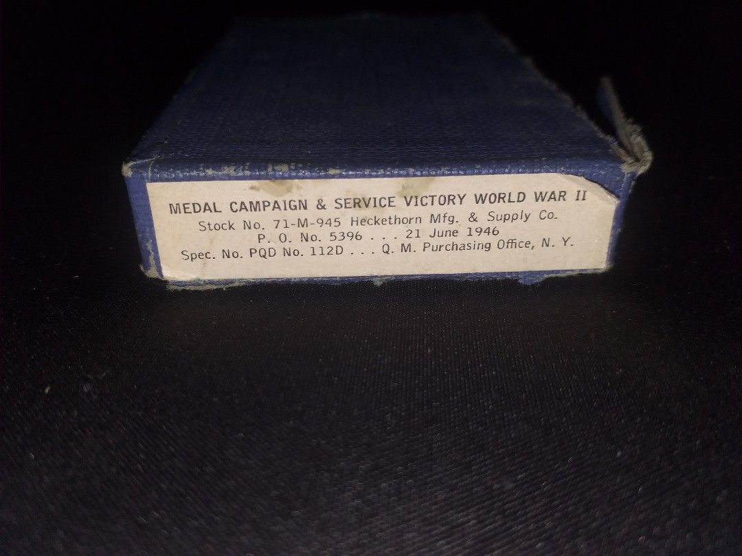WW2 Campaign and Service Victory Medal, Hobbies & Toys, Memorabilia ...