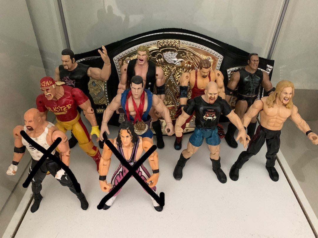 WWE/WWF Rare Figure Collection, Hobbies & Toys, Toys & Games on Carousell