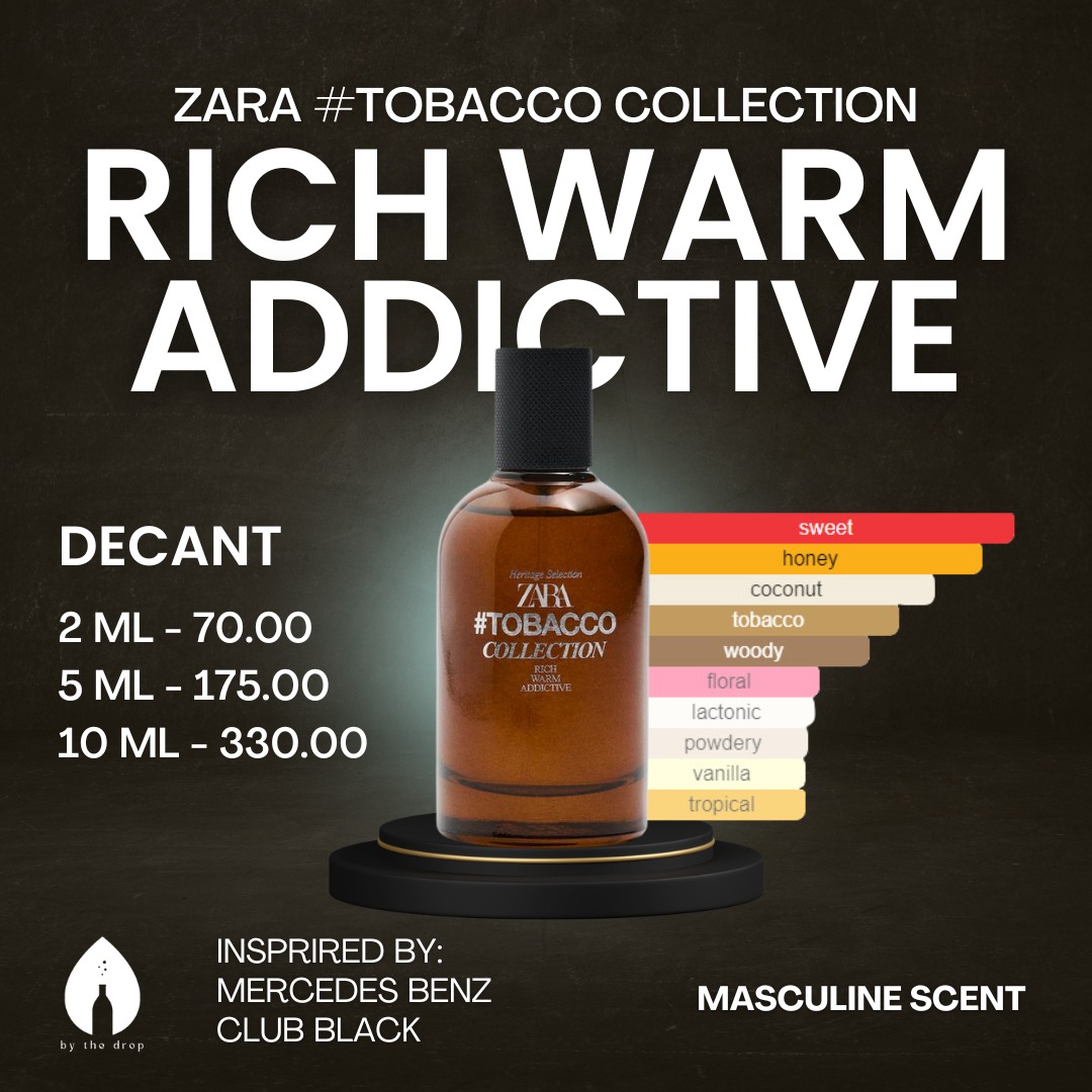 Zara Rich Warm Addictive, Beauty & Personal Care, Fragrance ...
