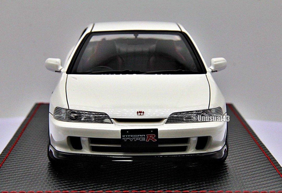 1/18 Ignition Model Honda Intergra DC2 Type R Pearl White with B18C ...