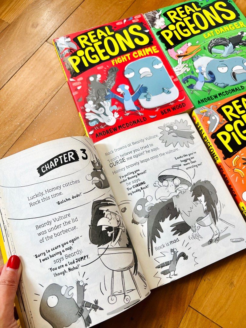 16 Dog Man & Real Pigeon Books, Hobbies & Toys, Books & Magazines ...