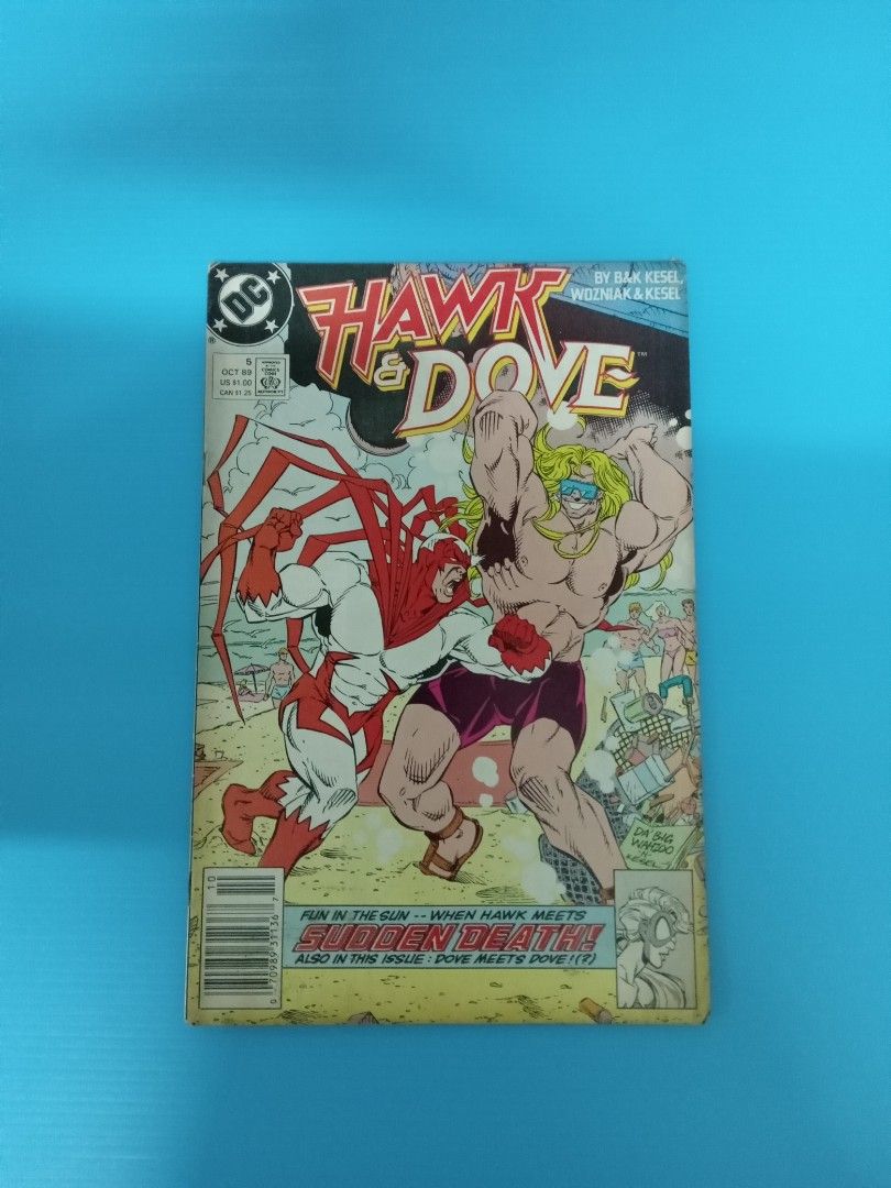 1st app Sudden Death ! Hawk & Dove #5 ( Greg Guler - Cover Art ...
