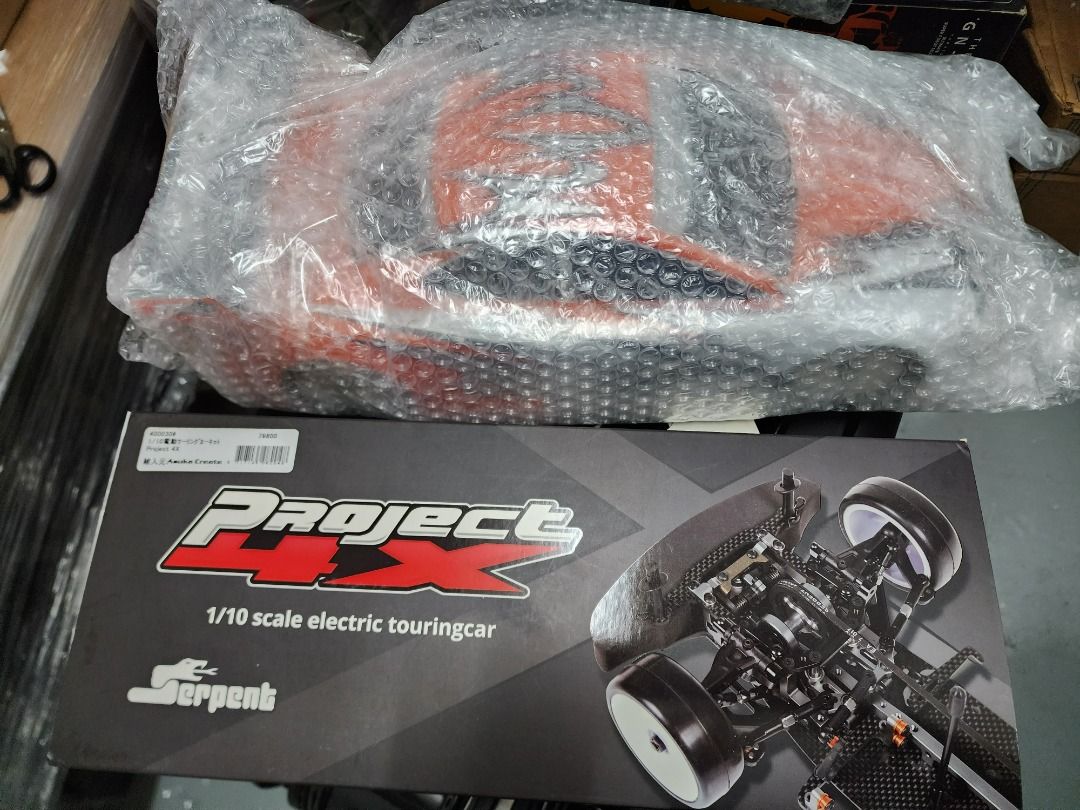 2 kits of SerpentProject 4X EVO 1/10 EP - (brand new and completed with ...