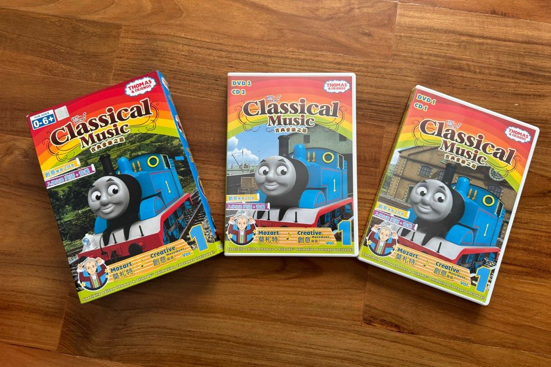 8 sets of Thomas classical music CD & DVD, Hobbies & Toys, Music ...