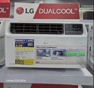 LG 2024 MODEL WINDOW TYPE DUAL INVERTER, TV & Home Appliances, Air ...