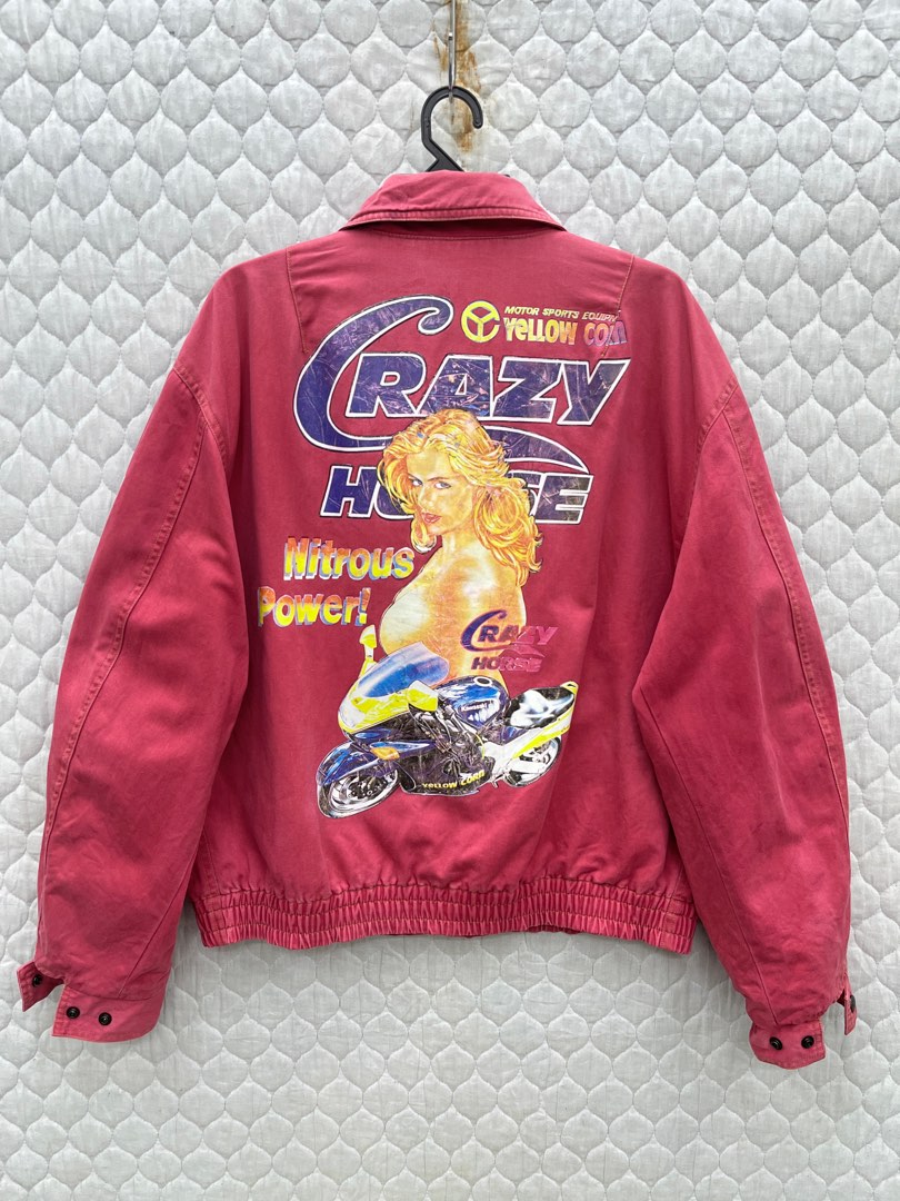 A(28). YELLOW CORN HARRINGTON JACKET, Men's Fashion, Coats, Jackets and ...