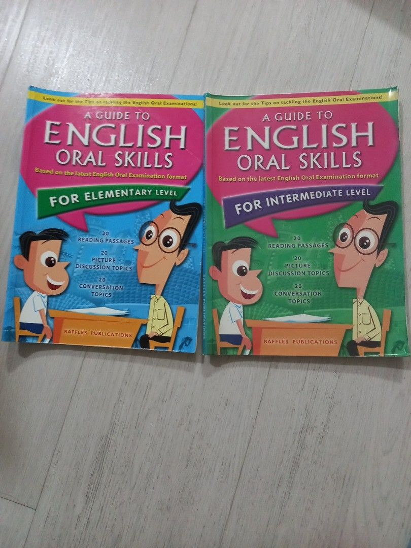 A guide to English Oral Skills, Hobbies & Toys, Books & Magazines ...