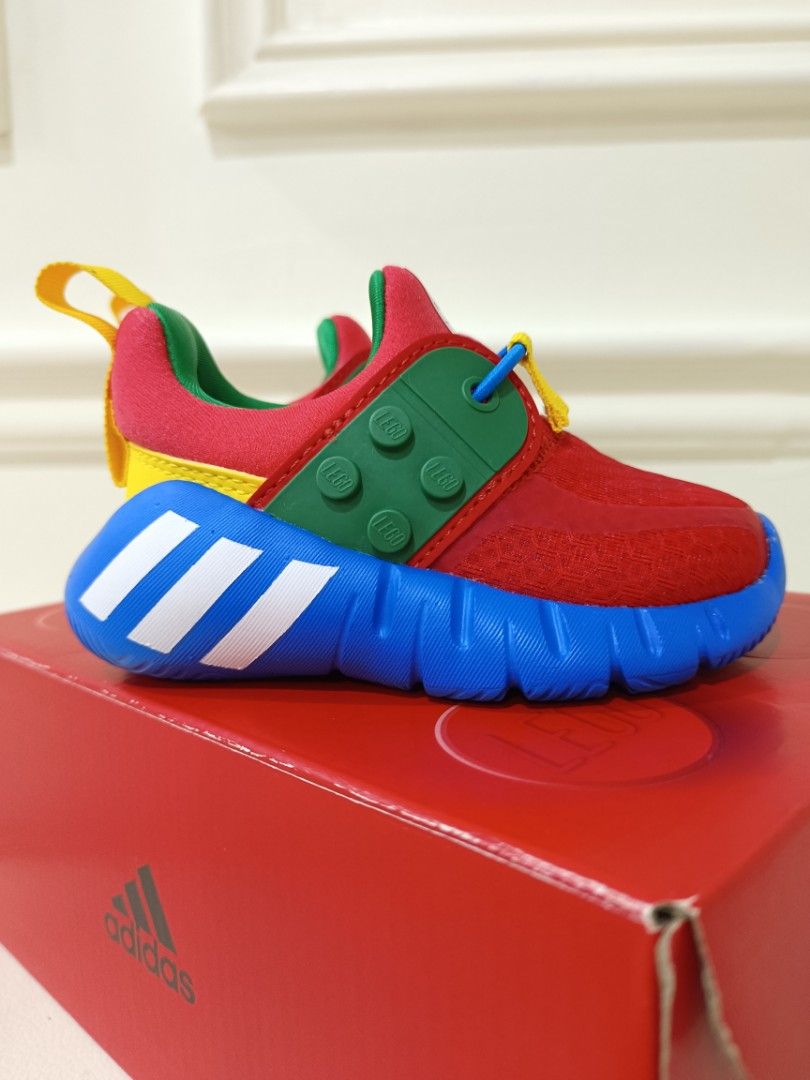 ADIDAS Lego Shoes, Babies & Kids, Babies & Kids Fashion on Carousell