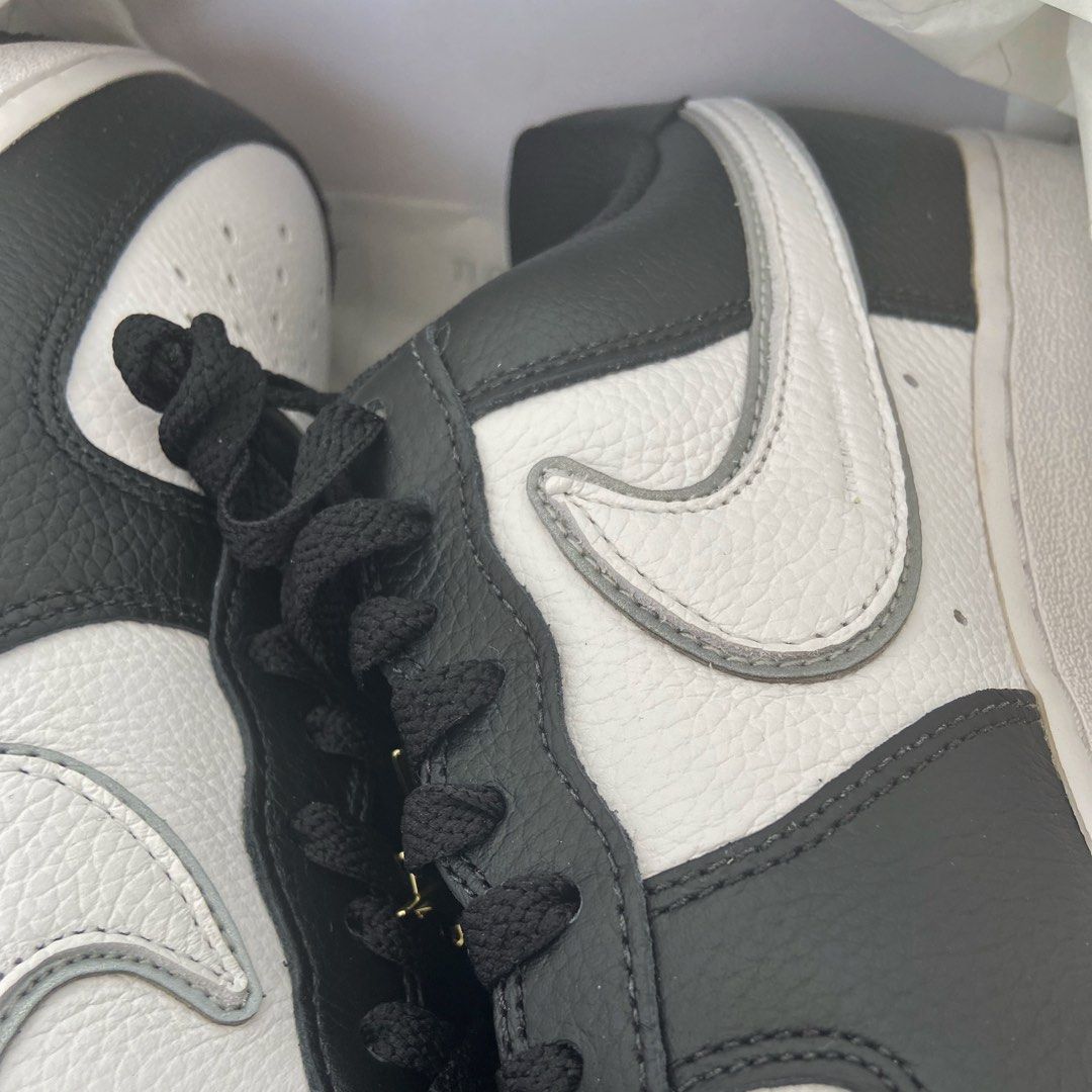 air force 1 af1 black white panda, Men's Fashion, Footwear, Sneakers on ...