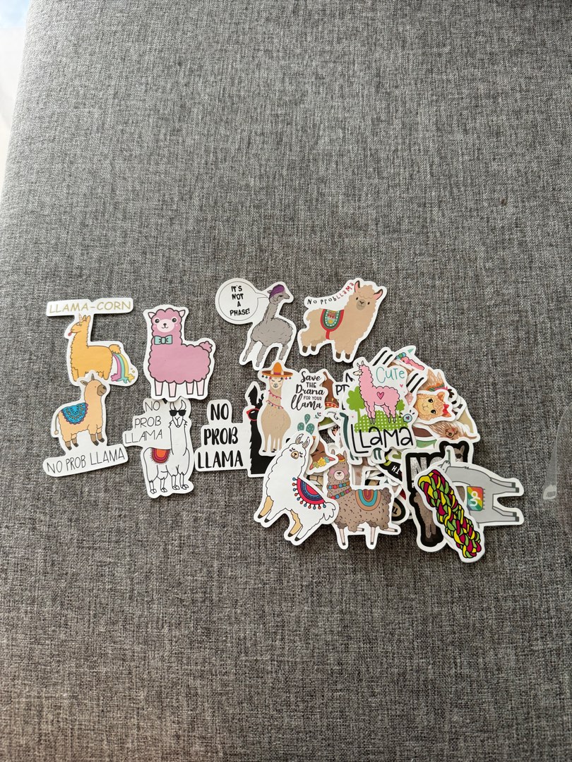 Alpaca/Lama stickers, Hobbies & Toys, Stationery & Craft, Other ...