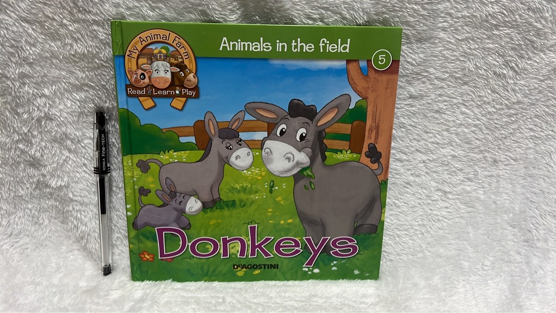 Animals in the Field: Donkey, Hobbies & Toys, Books & Magazines ...