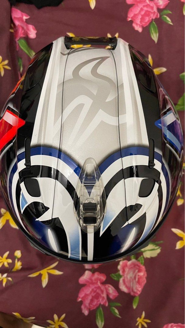 Arai RX7X Nakano Shuriken Silver, Aksesoris Mobil di Carousell