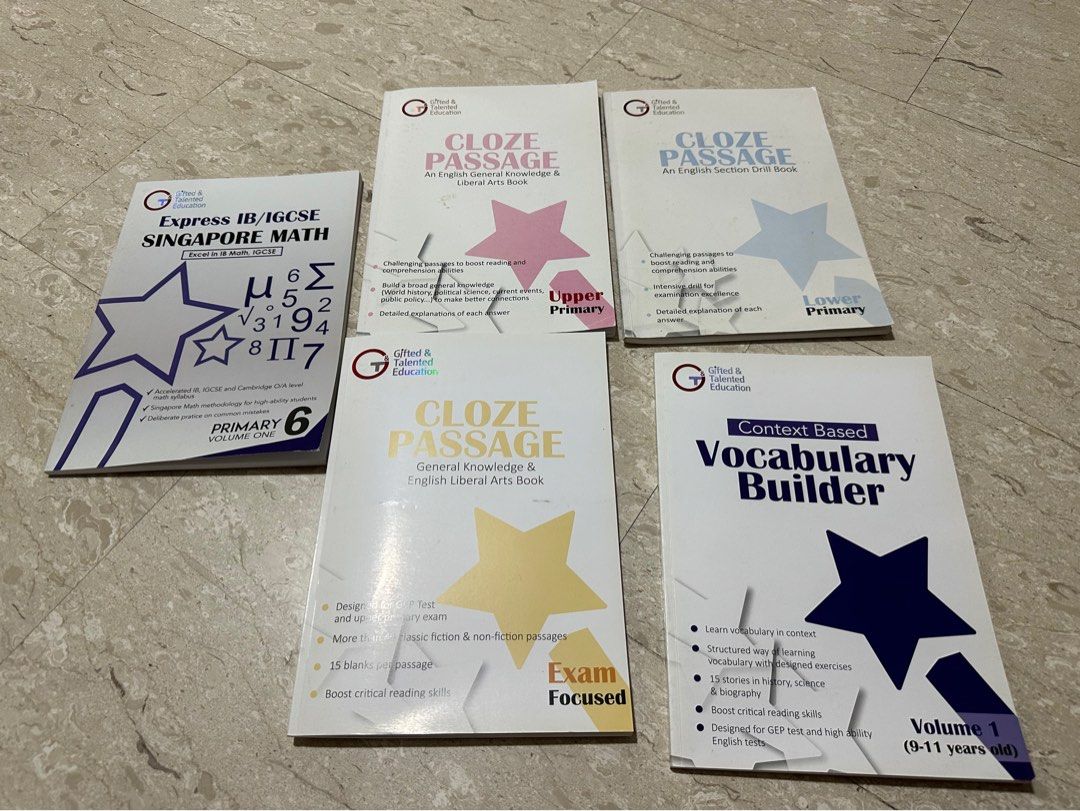 Assessment books Primary (P5/ P6), Hobbies & Toys, Books & Magazines ...