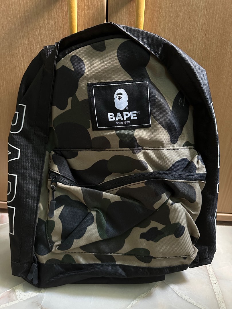 Bape Backpack, Men's Fashion, Bags, Backpacks on Carousell