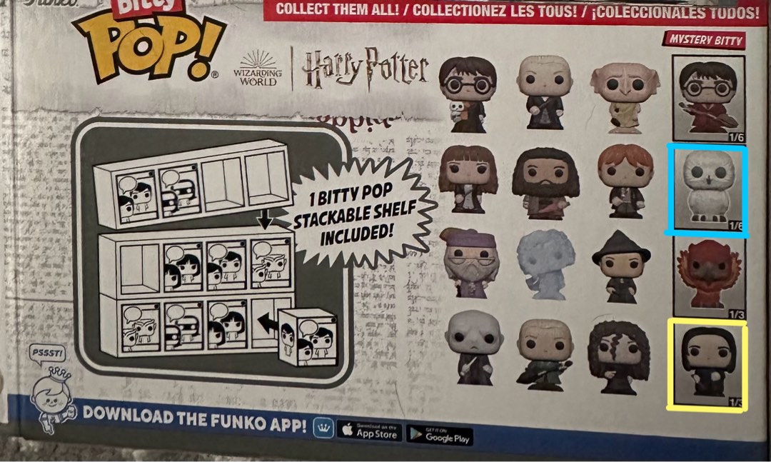 Bitty Pop Harry Potter - WTT Snape for Hedwig, Hobbies & Toys, Toys ...