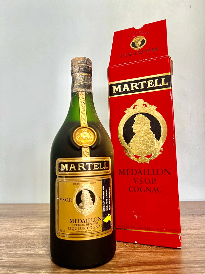 BNIB Martell VSOP Medaillon Special Reserve Liqueur Cognac (1970), Food & Drinks, Alcoholic ...