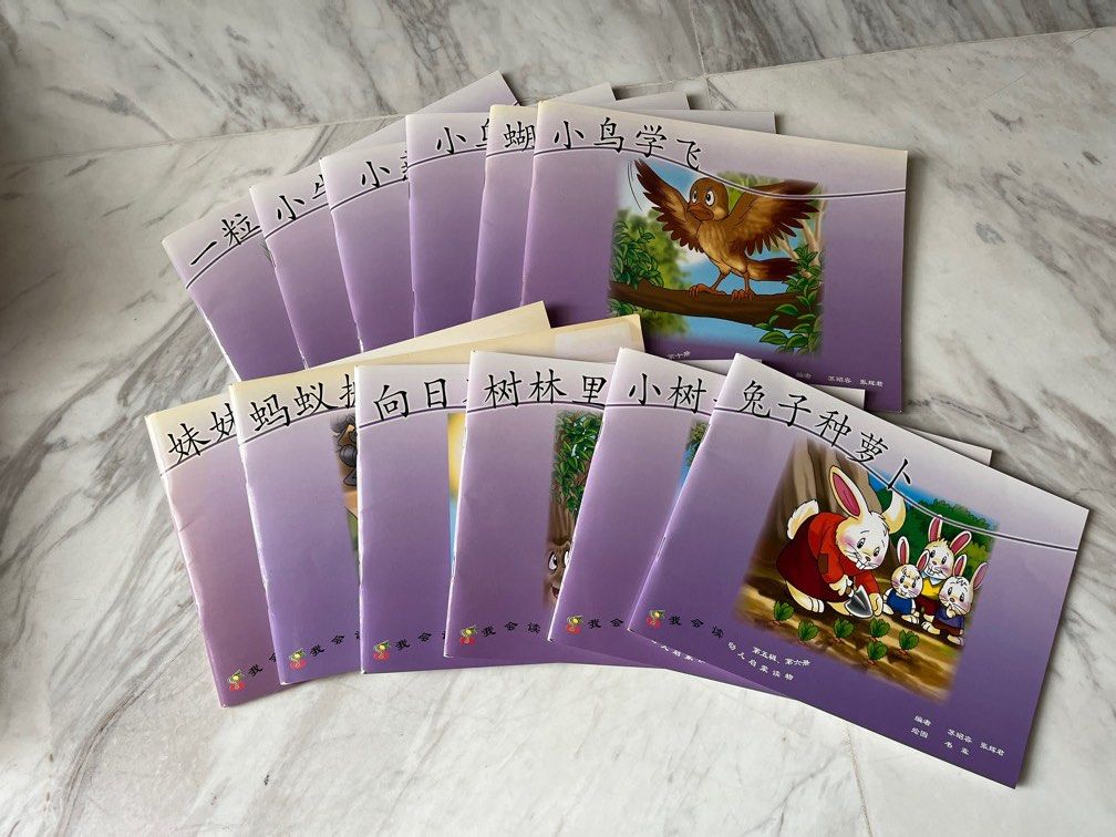 Chinese Story Books (set of 12 books), Hobbies & Toys, Books ...