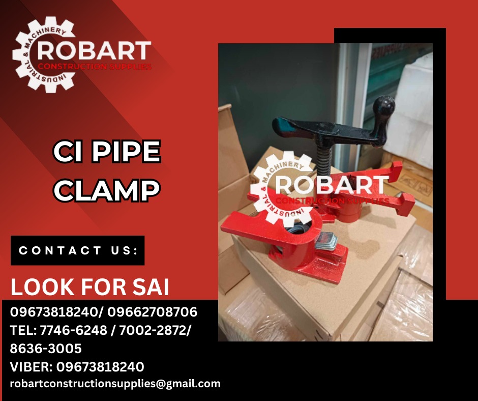 CI Pipe Clamp, Commercial & Industrial, Construction Tools & Equipment ...