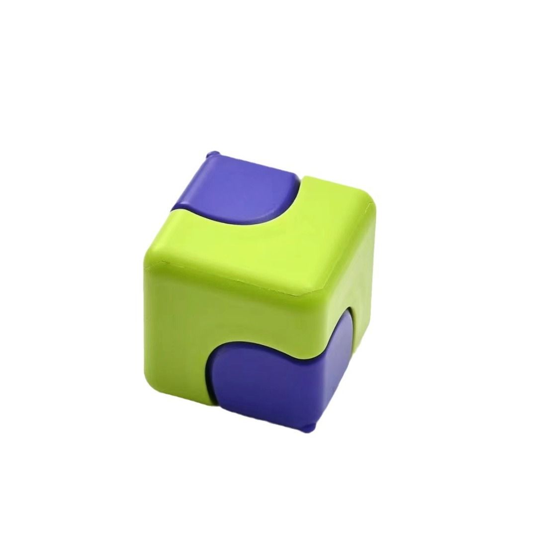 Colorful Square Rubik's Cube Decompress Radish fidget spinner ...