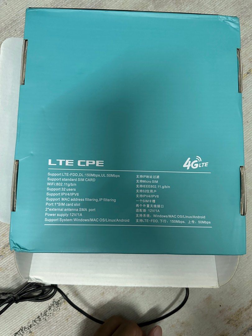 CPE unlimited Router, Computers & Tech, Office & Business Technology on ...