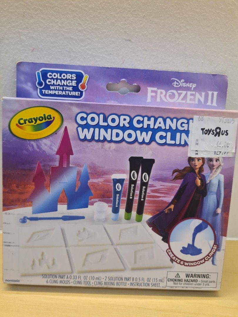 frozen window clings