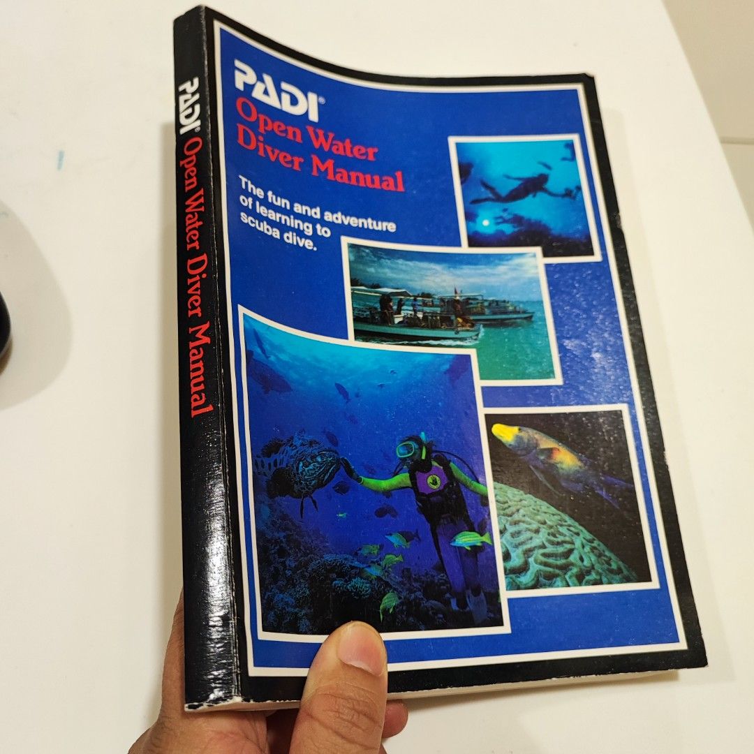 (ENG) PADI - Open Water Diver Manual, Hobbies & Toys, Books & Magazines ...